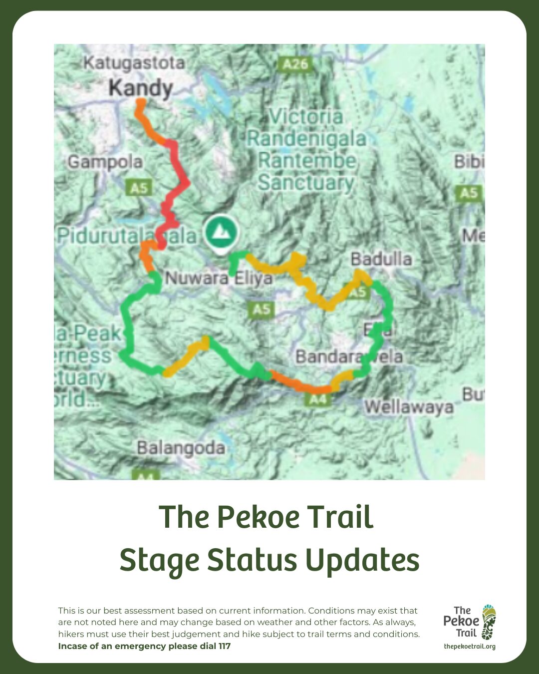 The Pekoe Trail Stage Update – December 24, 2025 - The Pekoe Trail ...